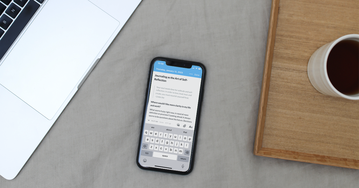 Journaling As The Art Of Self Reflection