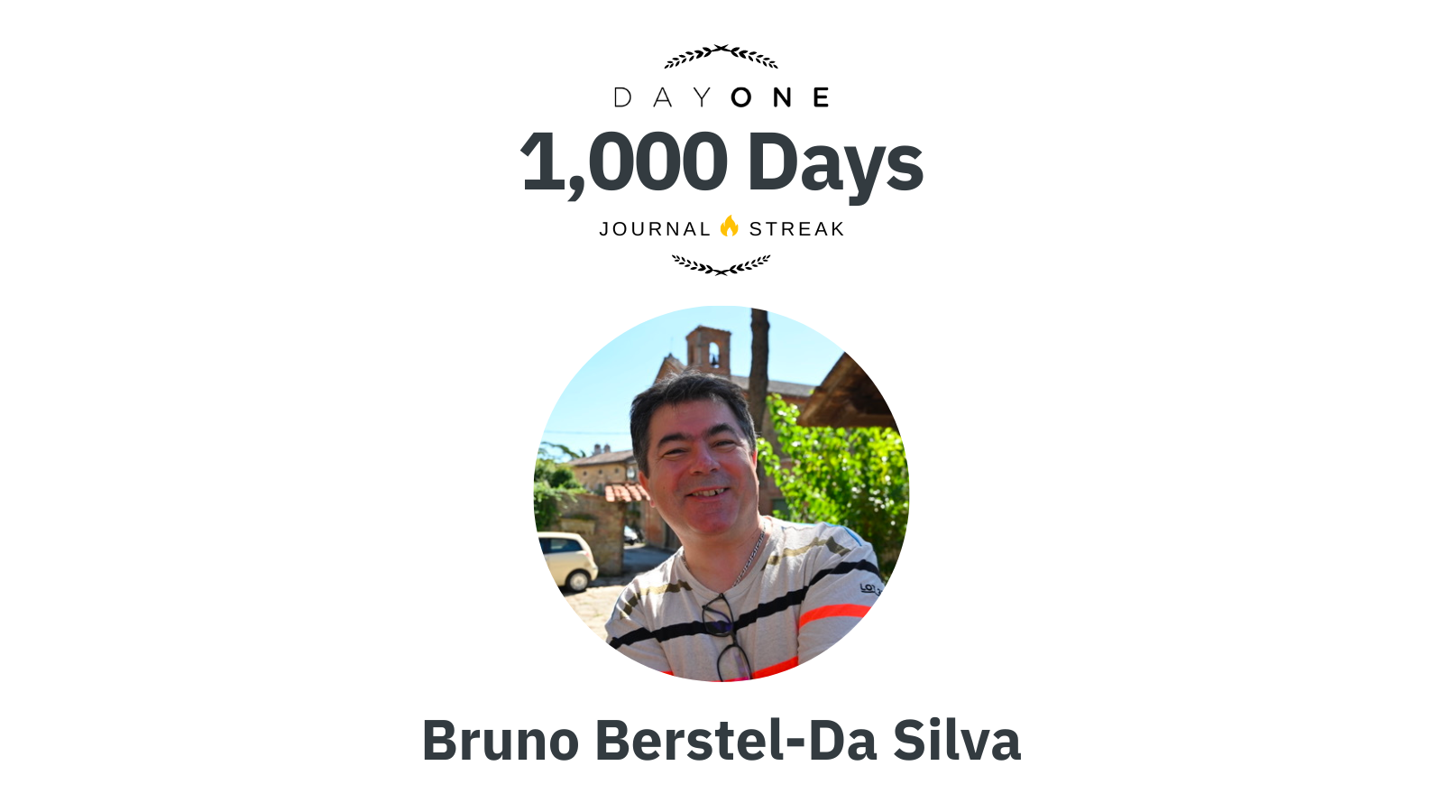 Streak Story: 1,000 Days with Bruno Berstel-Da Silva