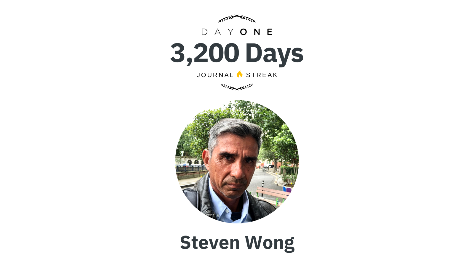 Streak Story: 3,200 Days with Steven Wong