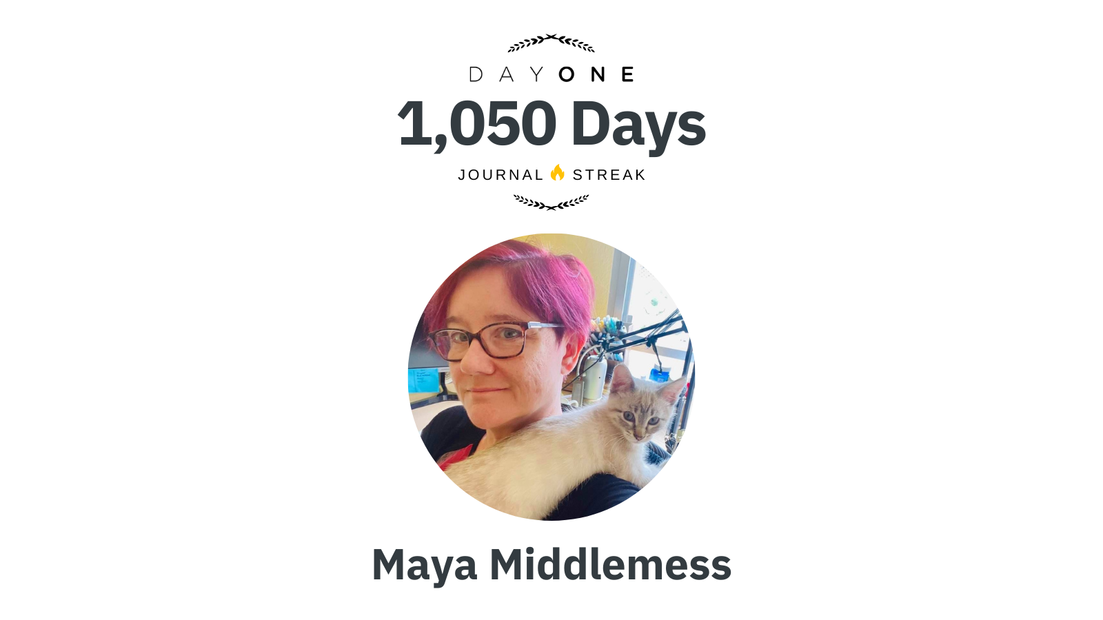 1,050 Days with Maya Middlemiss