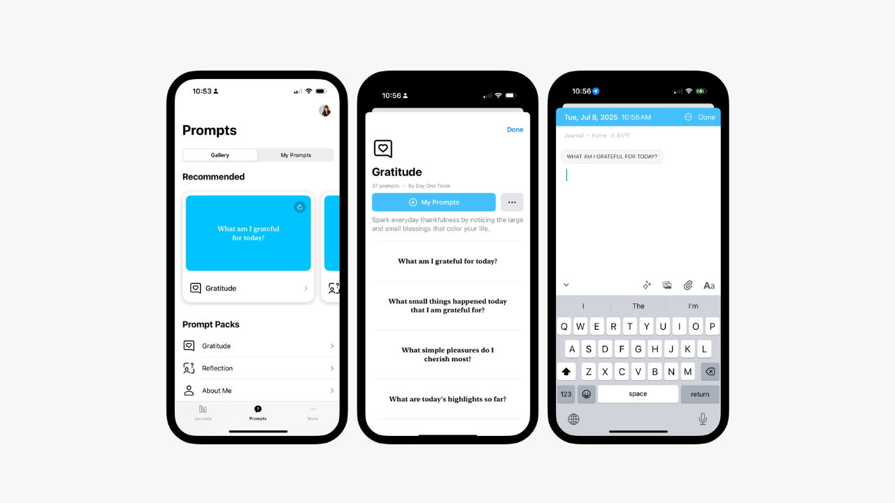 New: Explore Prompt Packs and AI Summaries in Day One Labs | Day One ...